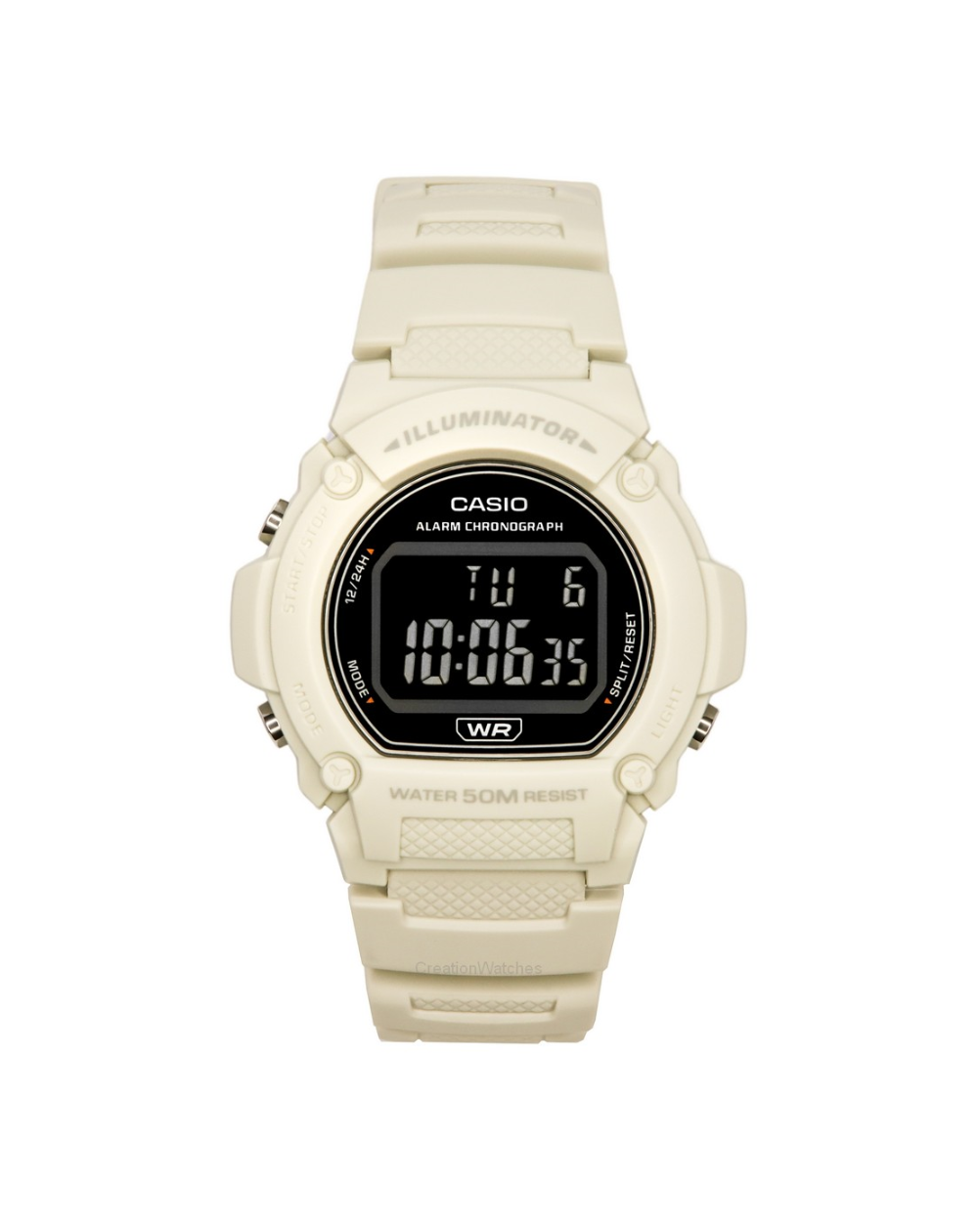 Casio Creme Glow Unisex Watch - W219HC-8B – Cosmoshop NZ