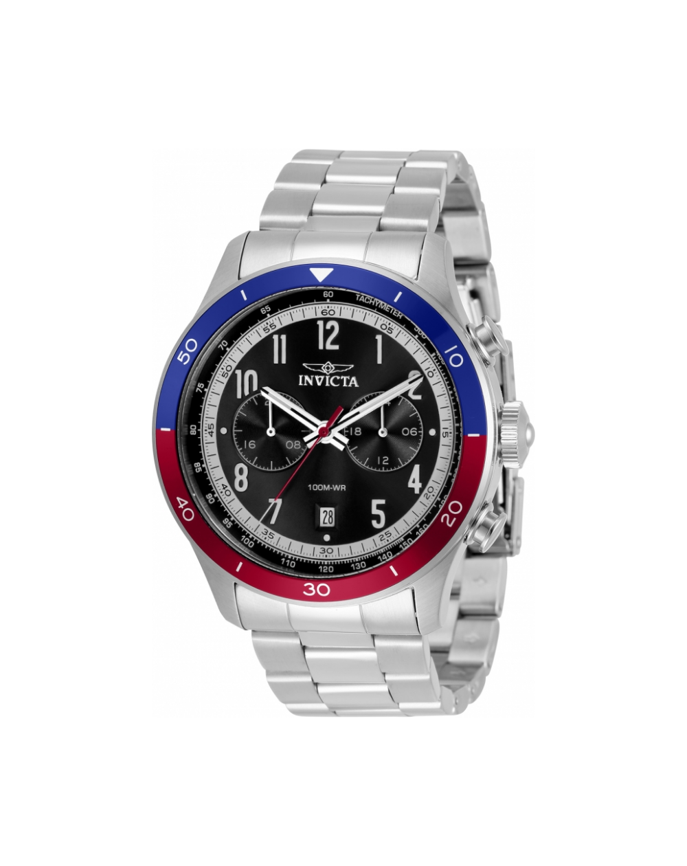 Invicta Speedway Pepsi Stainless Steel Quartz Men's Watch - 33964 ...
