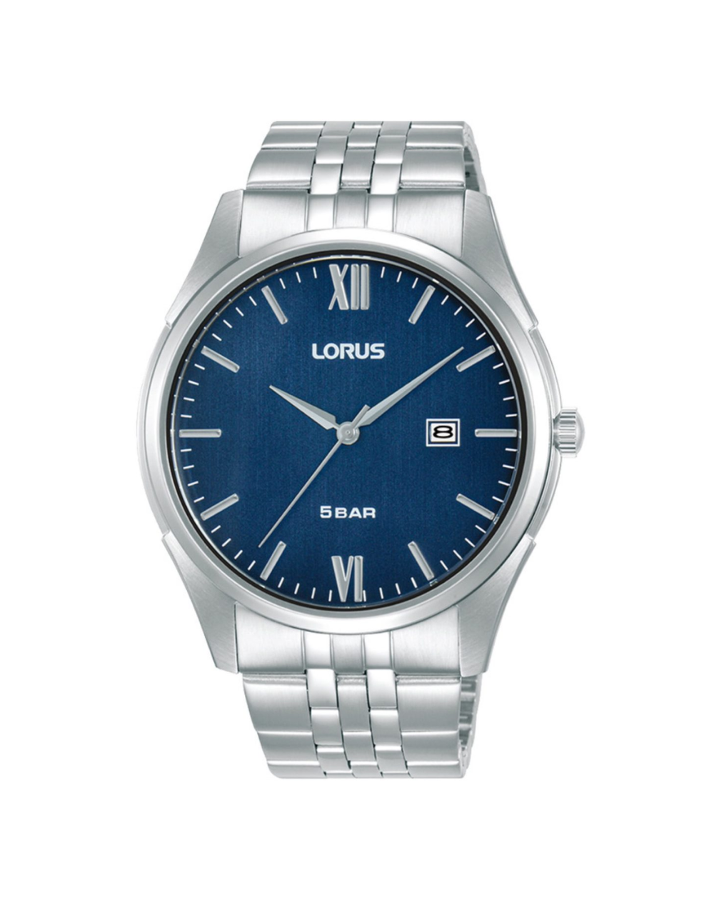 Lorus Classic Dark Blue Date Men’s Watch - RH985PX9 – Cosmoshop NZ