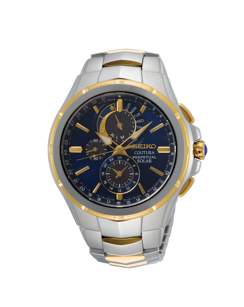 Seiko Men's Coutura Solar Watch - SSC798P – Cosmoshop NZ